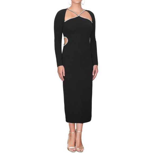 RACHEL Rachel Roy | Dresses | Rachel Roy Rhinestonetrimmed Long Sheath ...